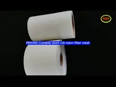 Cuttable Nylon Filter Mesh Short Roll Plain / Twill Weave Non Toxic