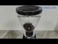 Aluminium Alloy Coffee Bean Grinder Large Capacity With LED Touchscreen