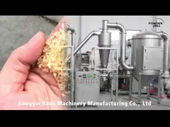 Gelatin Powder Grinder Machine 13.5kW Stainless Steel Continuous Productio