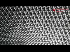 Diamond Expanded Metal Mesh Small Hole Anti Slip Raised For Fencing