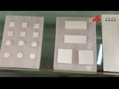 Zirconia Ceramic Wear Tiles Anti Impact Abrasion Resistant High Strength