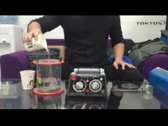 Mini Tumbler Jewelry Polishing Machine 60W Bidirectional Rotation