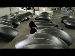 Butt Welded Carbon Steel Pipe Fittings Elbow 90 Degree Seamless A234 WPB