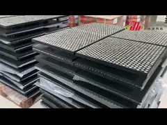 Wear Resistant Alumina Ceramic Liner Customized Shape For Mineral