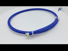 Nylon Covered PTFE Braided Hose Stainless Steel Seamless For Steam