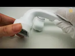 White Door Window Handles Double Side Aluminum Powder Coated Modern