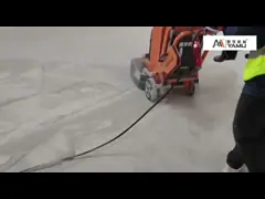 Manual Concrete Floor Polishing Machine 15KW 12 Disc Dust Free Low Noise