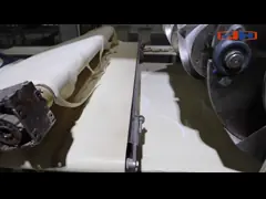 Frozen Pizza Base Production Line 5000pcs/H Rotary Cutting Automatic