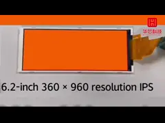LCD Bar Type TFT 6.2 Inch 360 X 960 Resolution High Brightness