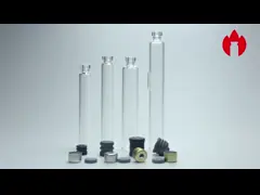 Disposable Glass Cartridges Transparent Customized For Medicine