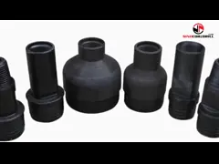 CNC Wireline Drill Rod Tube Threads Alloy Steel Heat Treatment Black