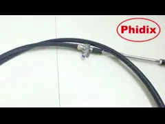 Throttle Gear Shift Control Cable Push Pull PVC Tube With Ball Joints
