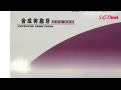 Composite Dental Acrylic Resin Teeth Synthetic Hard Single Layer For Repair