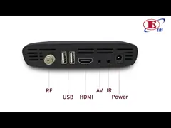 Video TV Set Top Box HDMI H.264 / H.265 Decoder Multi Language