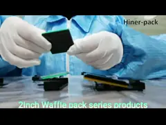 Barro IC Die Chip Tray Anti static 2 Zoll Material von PC no tóxico