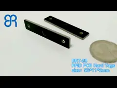 IP65 RFID Hard Tag Anti Metal 3M Adhesive High Sensitivity Black