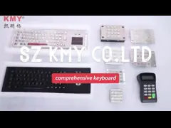 Metal Encrypted Pin Pad RS232 High Security Tamper Resistant For Kiosk