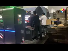 Carton Semi Automatic Box Stitching Machine Flexo Printing Slotting Two Color