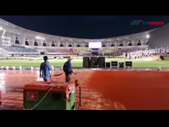 Rubber PU Running Track Synthetic Wear Resistance Non Toxic For Stadium