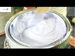 Empty Paint Engine Oil Tin Cans 5L Airtight Round For Packaging