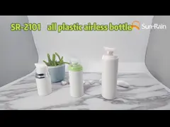Empty Airless Pump Bottle 1oz BPA Free Plastic For Foundation