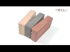 Staining Clay Paving Brick High Strength Customized For Outdoor