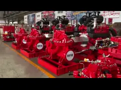 Diesel Engine Fire Pump Set 750GPM Horizontal Split Case FM Approved