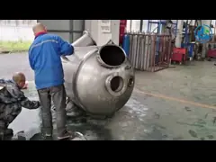 Industrial Falling Film Evaporator Stainless Steel High Capacity For Solvent Evaporation