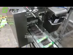 Box Filling Automatic Packing Line 1500W 60 Boxes / Min For Ointment