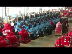 Bomba a fuoco centrifugante orizzontale 1250GPM 195,9KW per un unico prodotto NFPA20