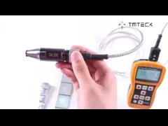 5Mhz Ultrasonic Transducer Probe 12.7 Mm Contact Dia High Temperature Cable