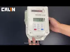 Hybrid Gas STS Prepaid Meters Wireless Highly Secured With Steel Case
