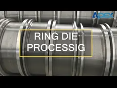 Stainless Steel Pellet Machine Ring Die 6mm Abrasion Resistance
