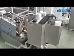 Screw Press Sludge Dewatering Machine Dehydrator For Oily Wastewater