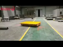 Trackless Electric Transfer Cart 5 Ton Heavy Loads Battery Operated