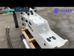 Rock Hydraulic Breaker Hammer Box Type HB20G For 20T Excavator