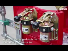 Water Cold Fire Pump Diesel Engine 153HP 60KW With Heat Exchanger