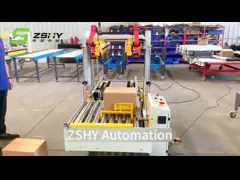 Sealing Automatic Packing Line Air Source 600W For Carton Box