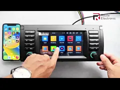 Multimedia OEM Car Radio Player 7 Inch Double Din Android For BMW E39