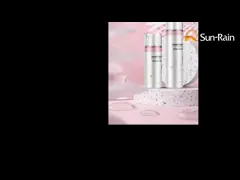 Spring Airless Pump Bottle 30 / 50ml Plastic Refillable For Cosmetic