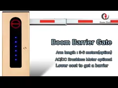Aluminum Alloy Car Park Boom Gate 3s Entry / Exit Control For Parking Lot