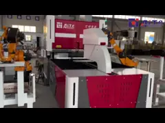 Stainless Steel CNC Sheet Metal Bender Automatic With Robot Arm