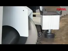 Tooth Pocket Circular Cold Saw Machine 4KW High Precision With Loader