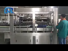 Empty Can Filling Machine Stainless Steel Automatic Rinsing For Glass Bottle