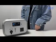 Lithium Ion Solar Portable Power Stations 15W 480Wh With LCD Display