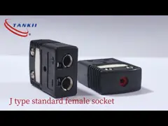 Miniature Thermocouple Connector Plug 16A Nylon Resin K / J Type