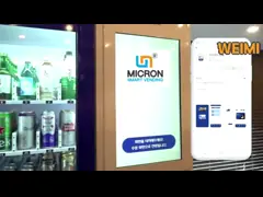 Elevator Pickup Snack Food Vending Machine 300 Drinks For Glass Bottle