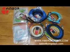 Outdoor Fiber Optic Patch Cord 2 Core Flexible FTTA LC Duplex