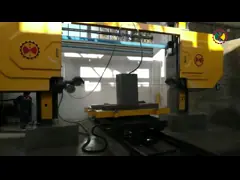 Stone Cutting Diamond Wire Saw Machine 5 Axis For Granite / Marble Slab