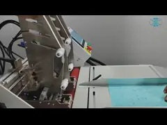 Adhesive Tape Laser Cutting Machine Semi Automatic With Two Applicators